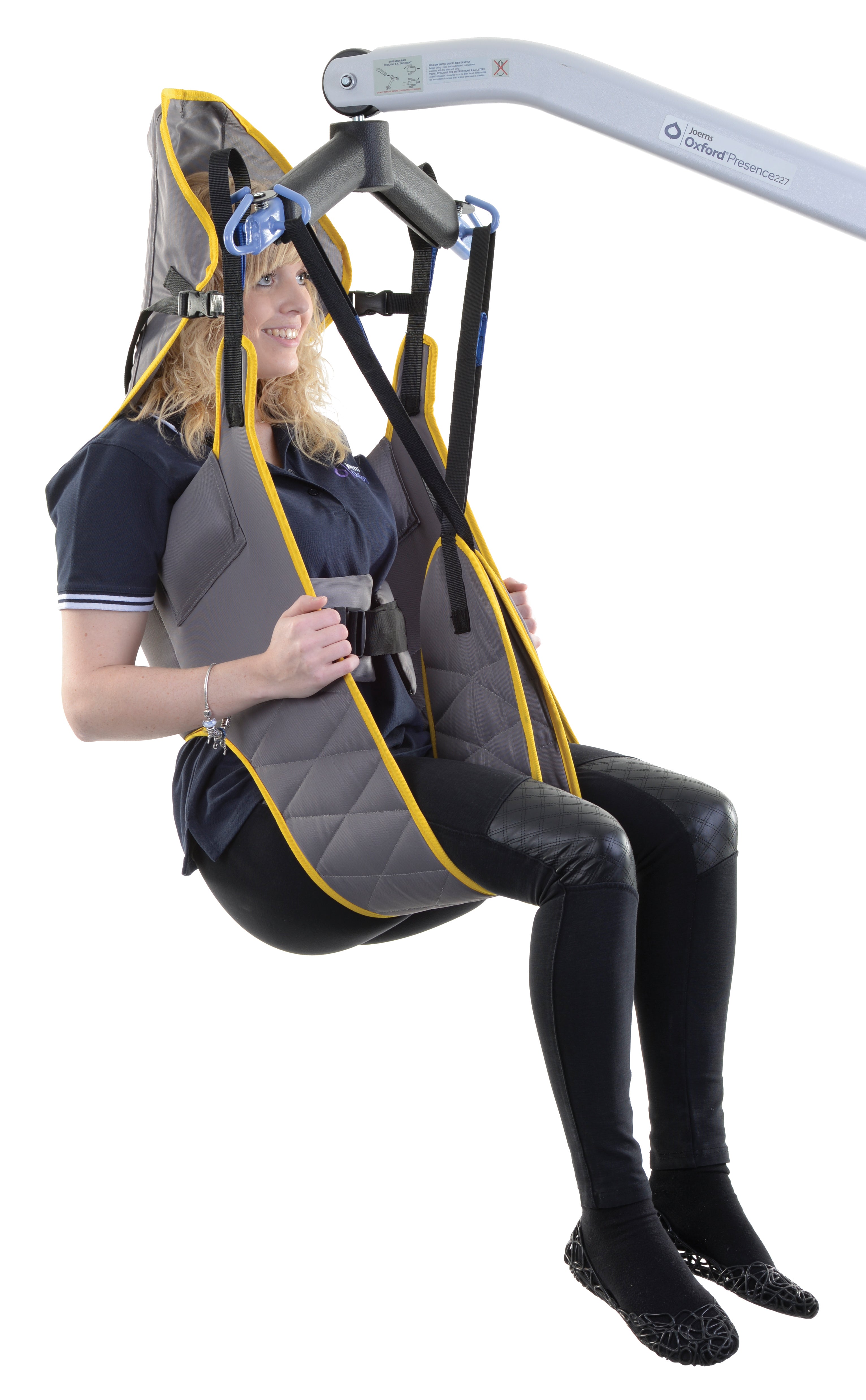 Clip Sling Comfort Access Padded with Head Support Large – Enable Lifecare