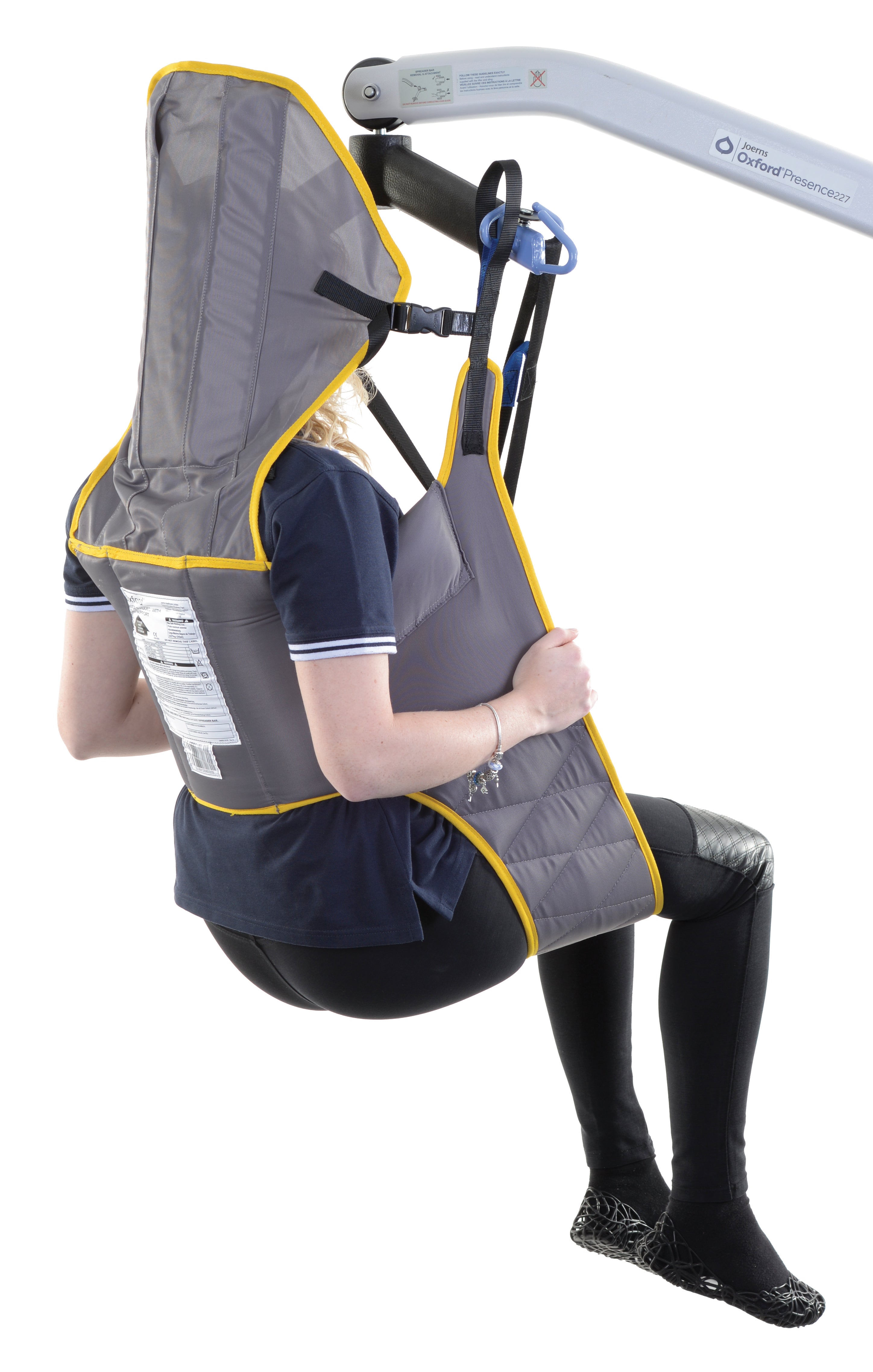 Clip Sling Comfort Access Padded with Head Support Large – Enable Lifecare