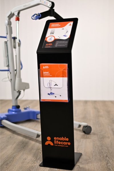 Product Feature Display Stand – Enable Lifecare