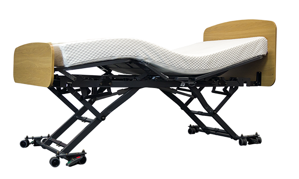 Empresa Long Term Care Bed | Long Single, Arc, Lissa Oak, no Side Pane ...