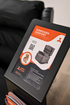 Product Feature Display Stand – Enable Lifecare